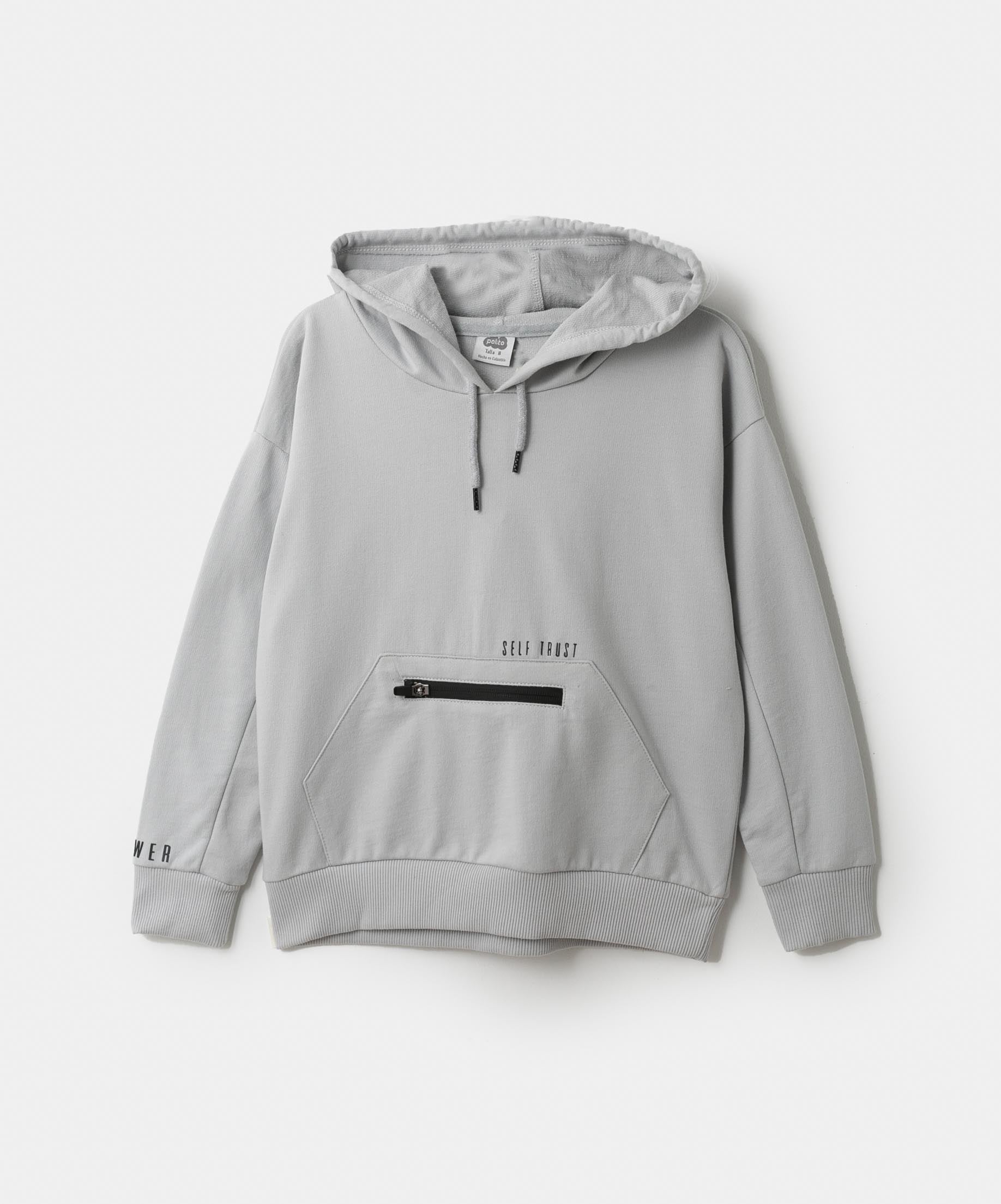 Buzo Con Chompa Para Niño En Burda Color Gris– POLITO