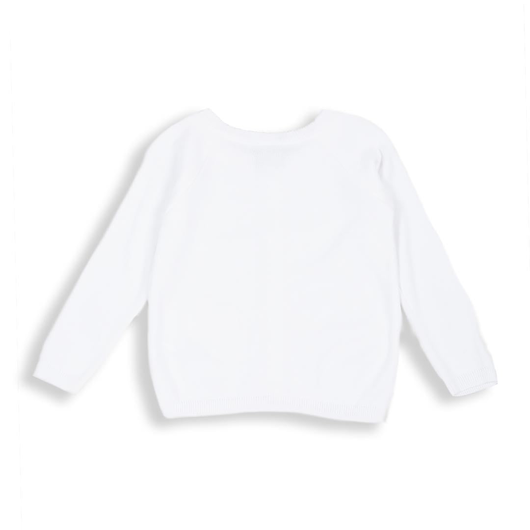 Buso Tejido Para Bebe Niña Color Blanco– POLITO